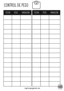 Planificadores de Salud - Imprime y Organiza