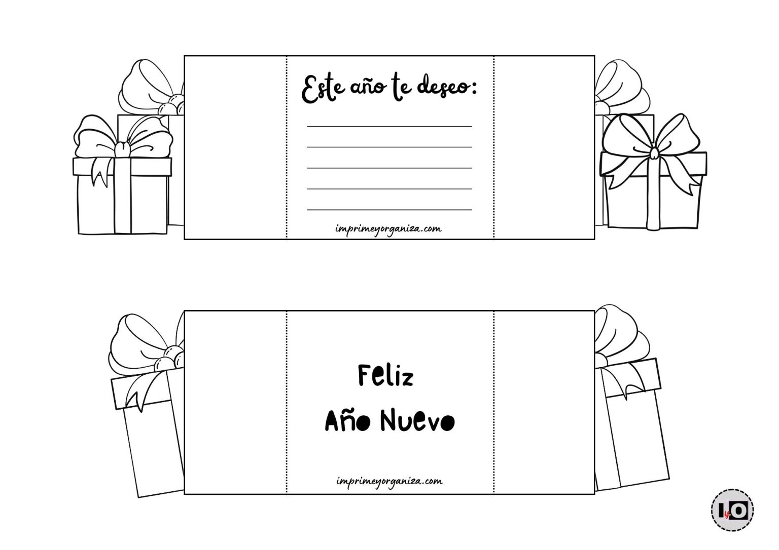 Imprimibles Navidad - Imprime y Organiza