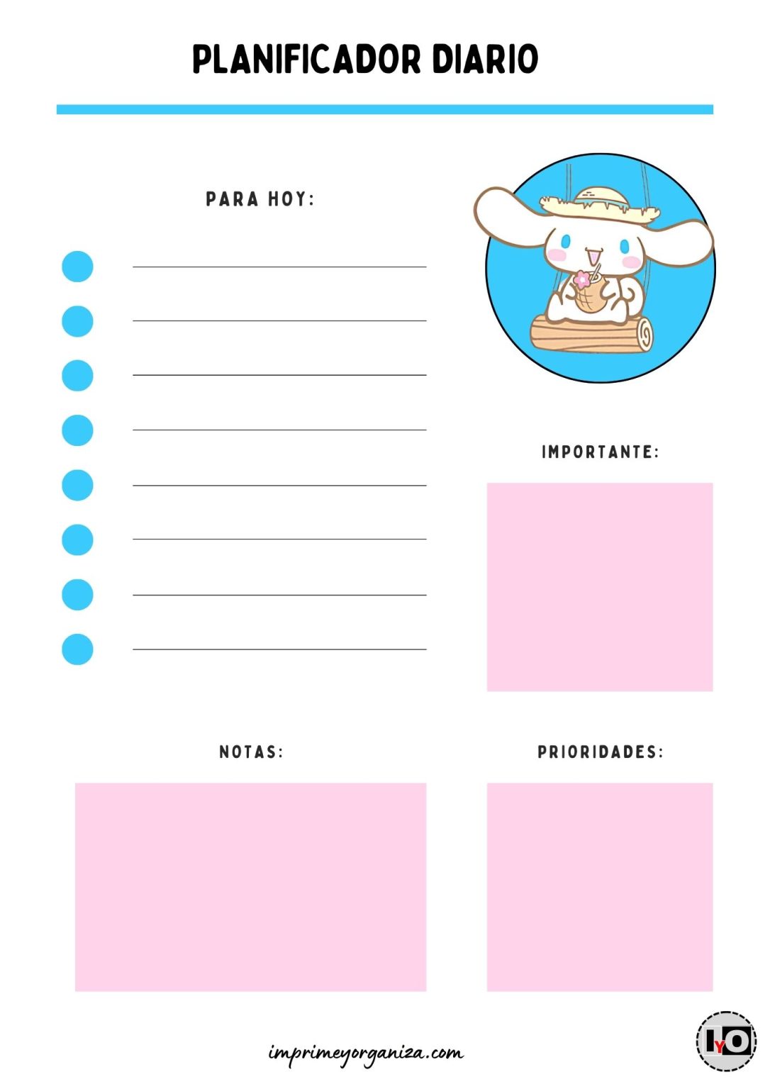 Planners Diarios - Imprime y Organiza