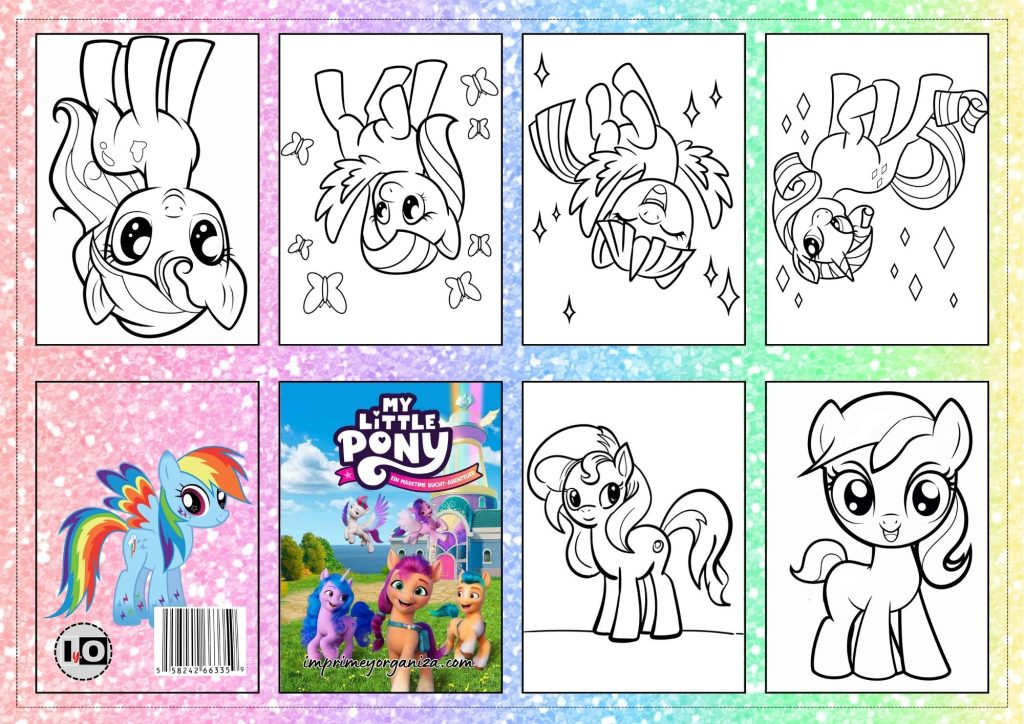 Libritos de Colorear para niñas - Imprime y Organiza