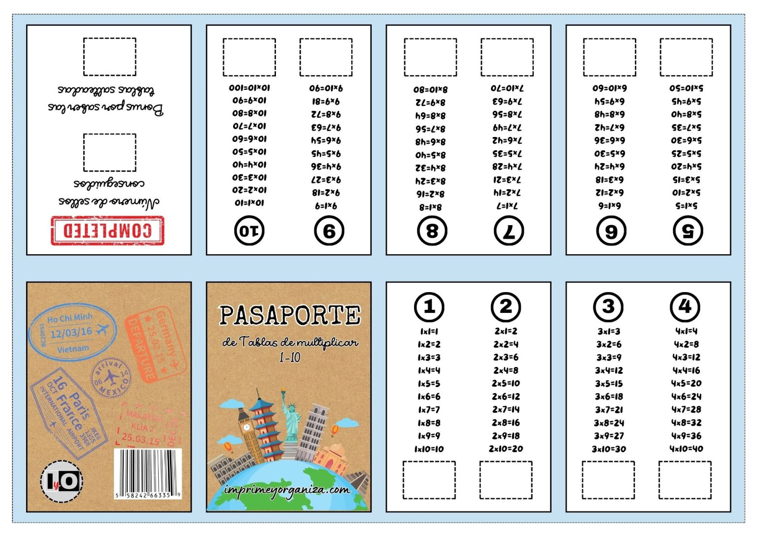 Minilibros de Colorear Educativos en PDF [GRATIS]