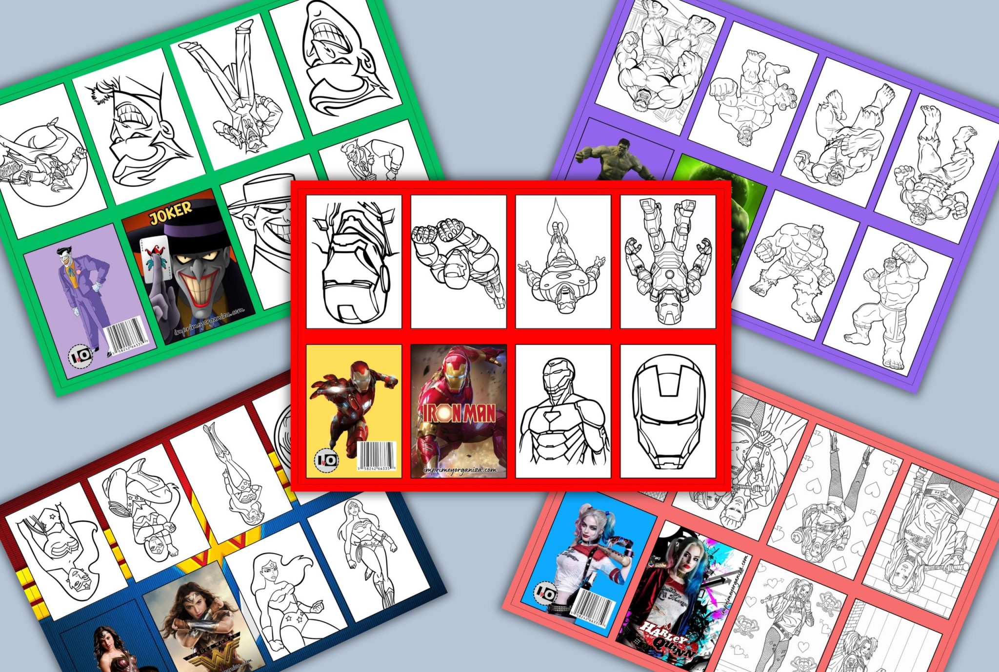 Libritos de Colorear Cute&Bold para imprimir en PDF [GRATIS]