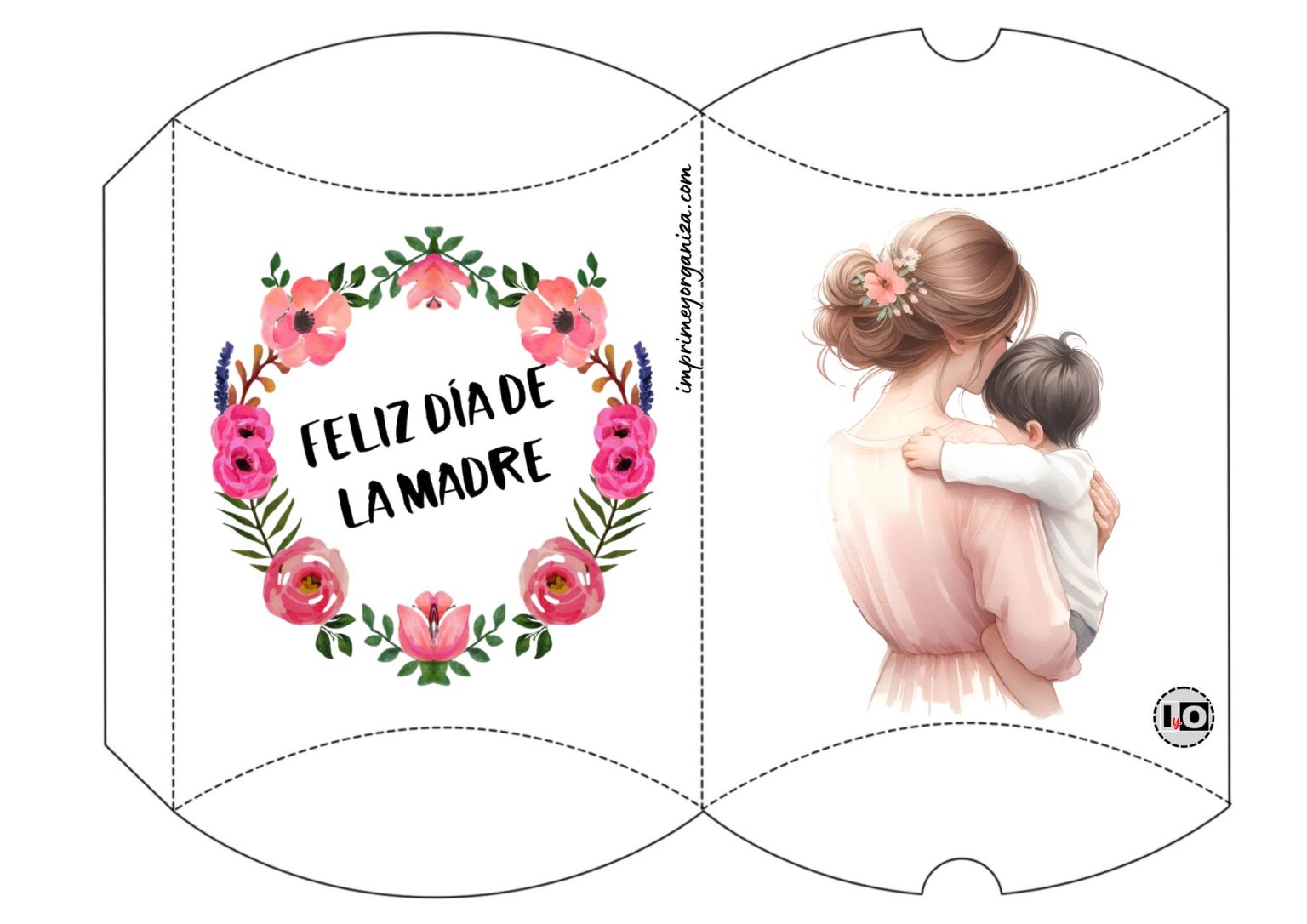 Cajas Para El Día De La Madre Para Imprimir En Pdf Gratis