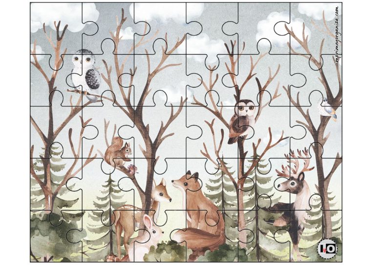 Puzzles para Imprimir - Imprime y Organiza