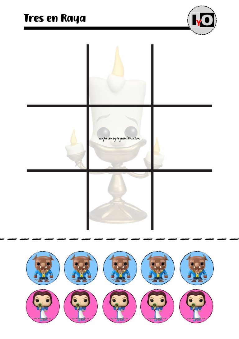 Juegos de Tres en Raya para imprimir en PDF [GRATIS]