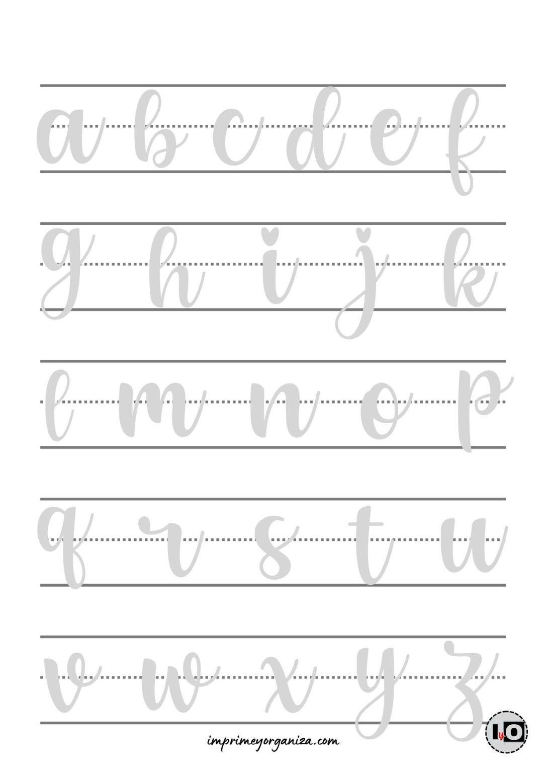 Plantillas de abecedarios para Lettering en PDF [GRATIS]