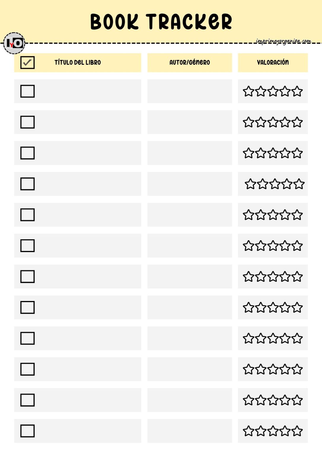 Diarios de Lectura para imprimir en PDF [GRATIS]