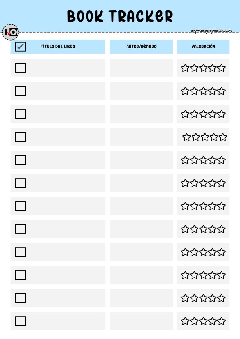 Diarios de Lectura para imprimir en PDF [GRATIS]