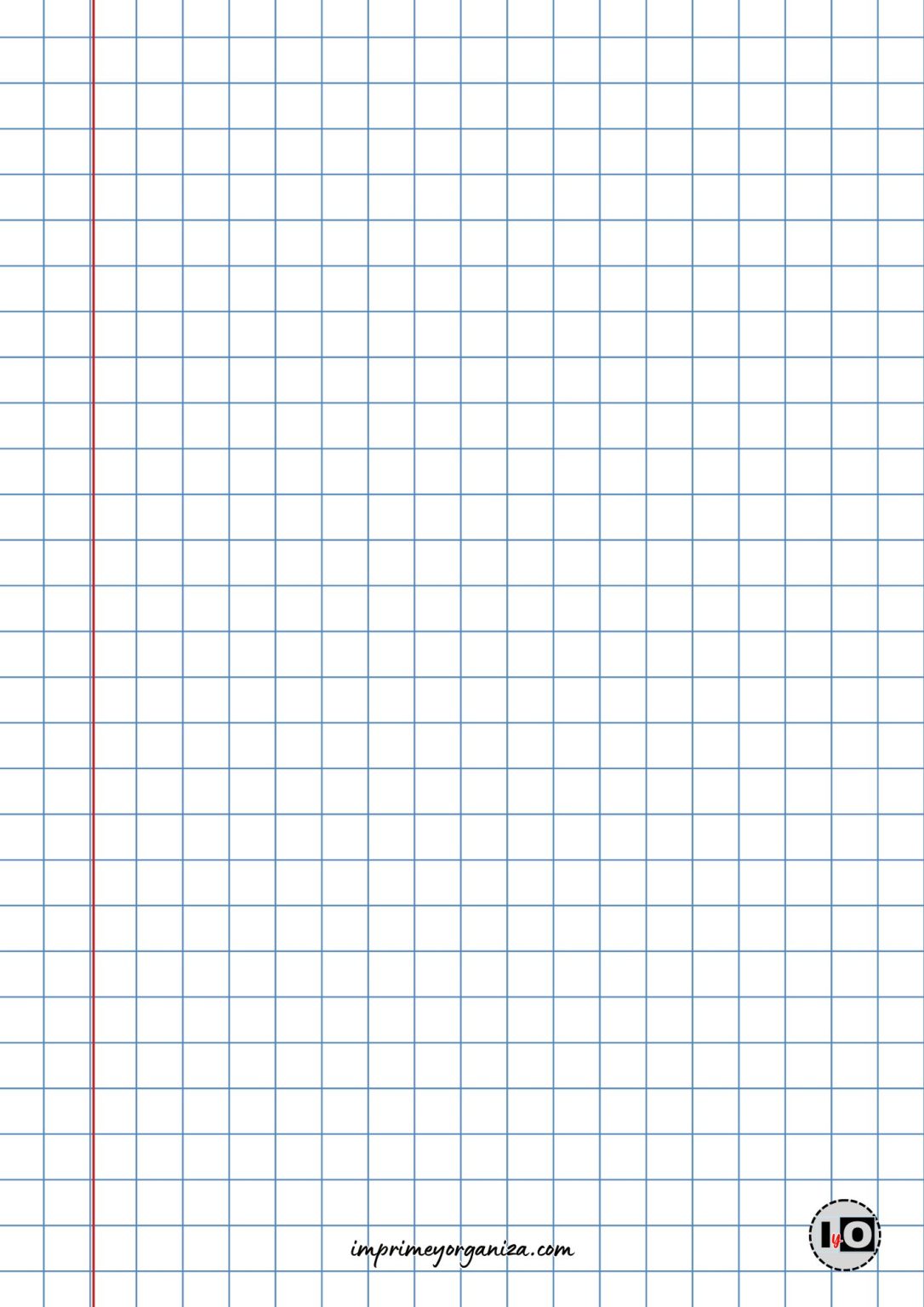 Hojas de Cuaderno para Imprimir en PDF [GRATIS]