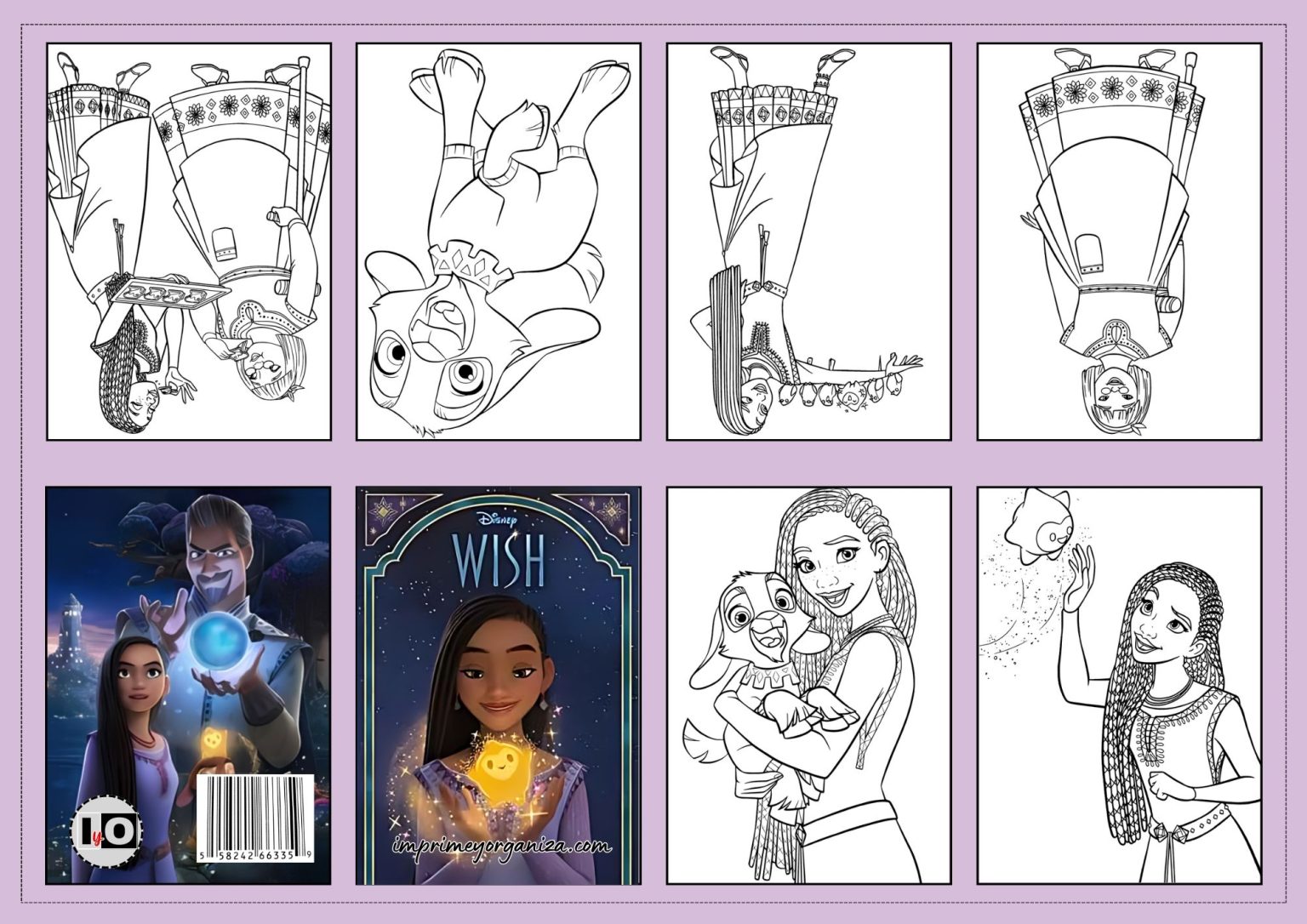 Minilibros De Colorear Para Niñas En Pdf Gratis