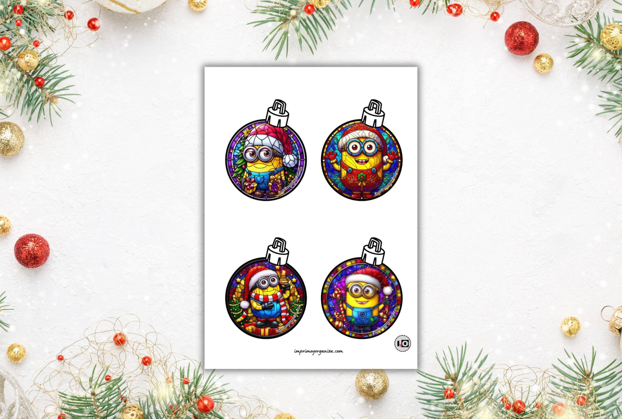 Imprimibles para Navidad en PDF [GRATIS]