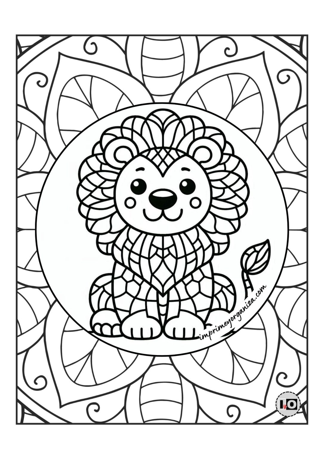 Mandalas de Animales para imprimir y colorear [GRATIS]