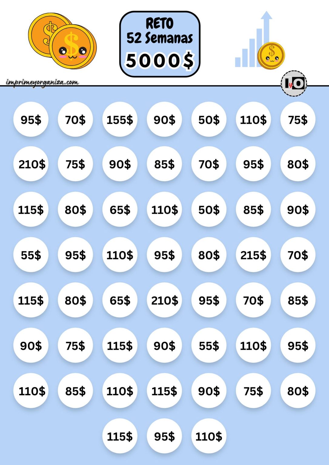 Planificadores para Economía Familiar - Imprime y Organiza