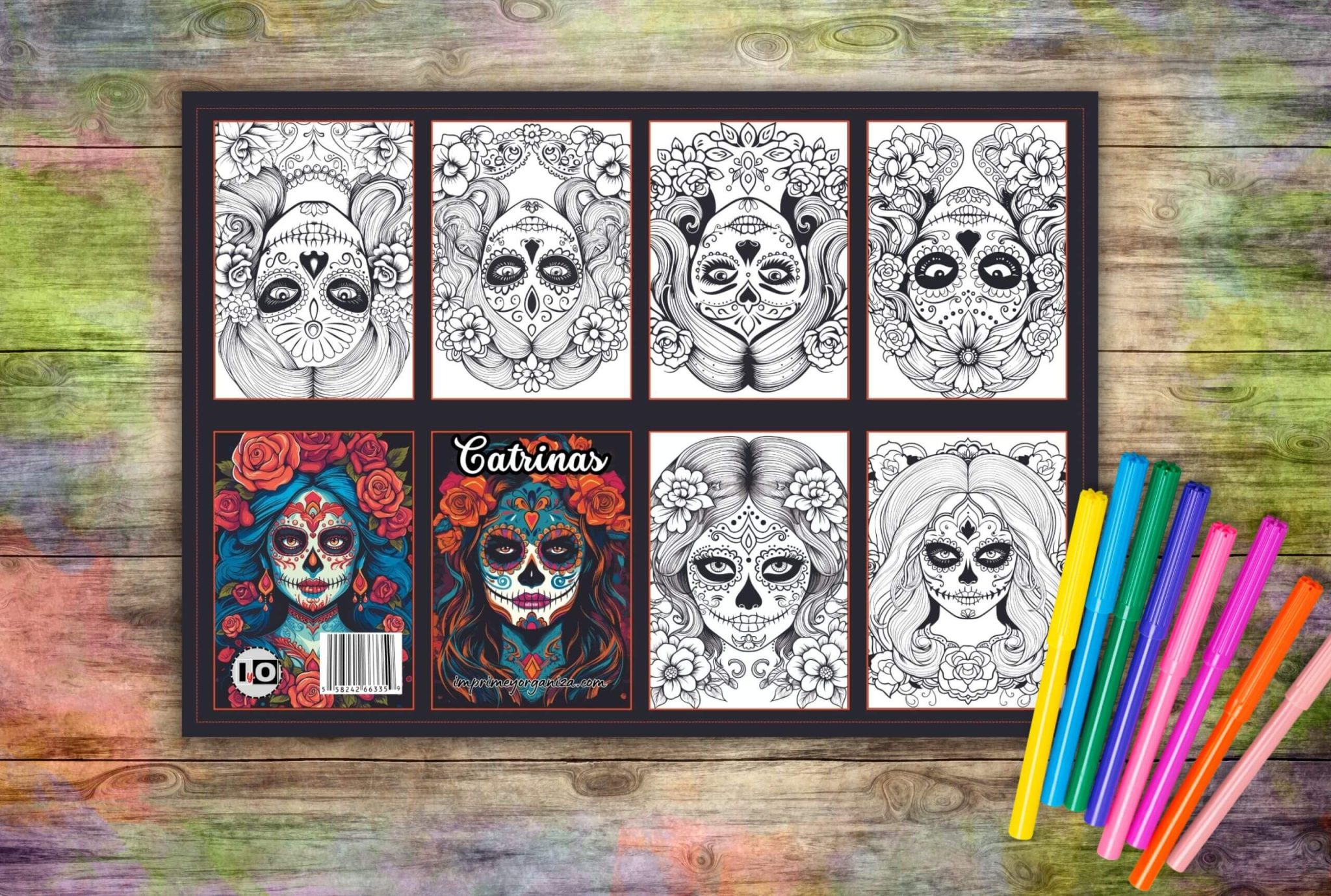 Imprimibles para Halloween en PDF [GRATIS]