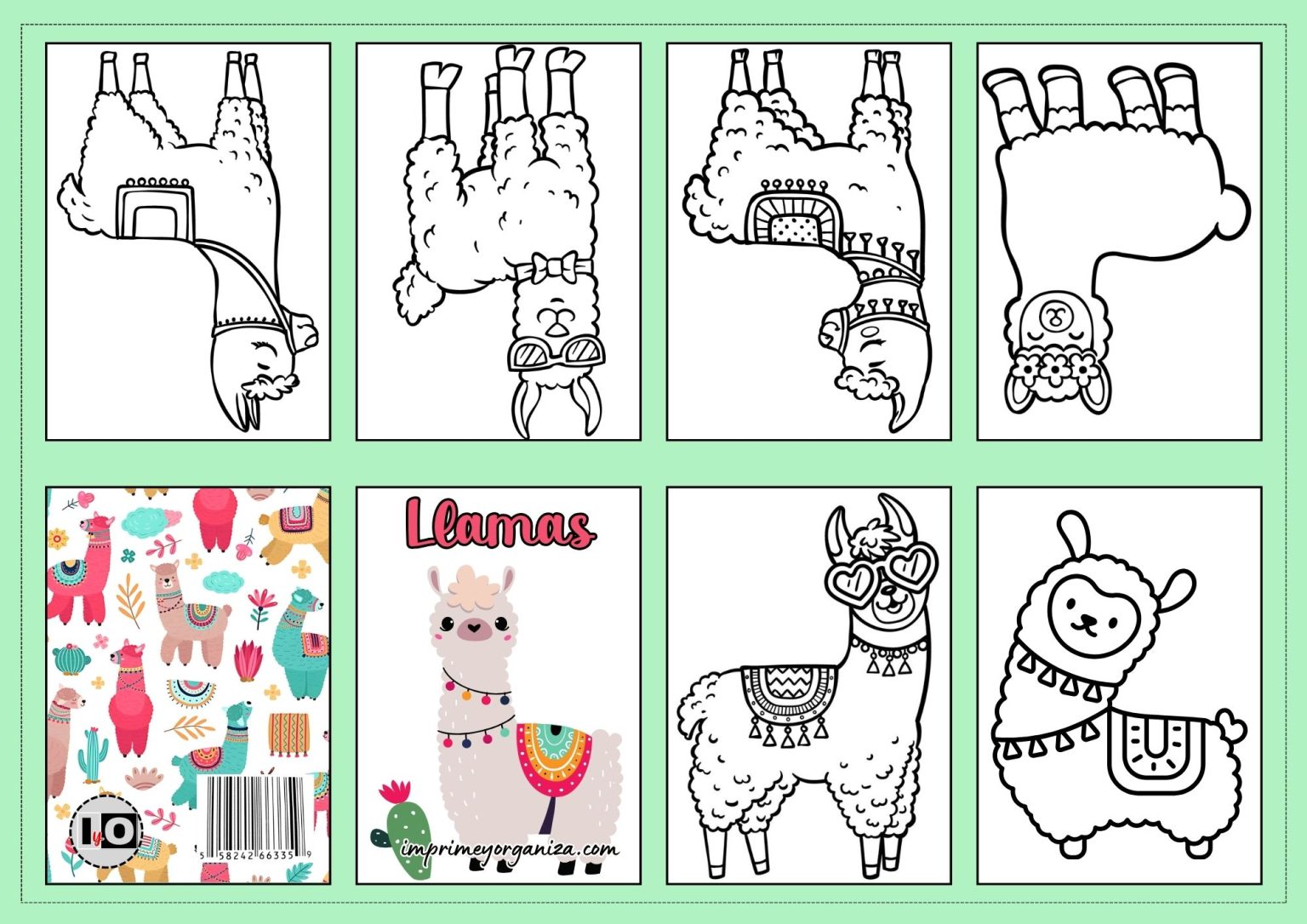 Libritos de Colorear de Animales en PDF [GRATIS]