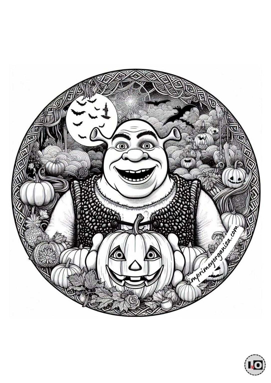 Mandalas de Halloween para Imprimir en PDF [GRATIS]