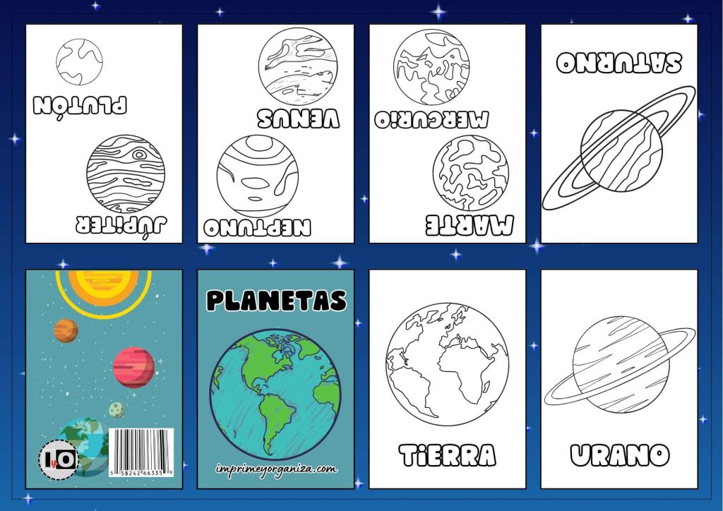 Minilibros de Colorear Educativos en PDF [GRATIS]