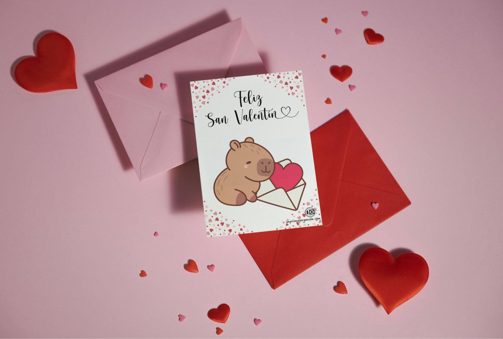 Imprimibles de San Valentín en PDF [GRATIS]