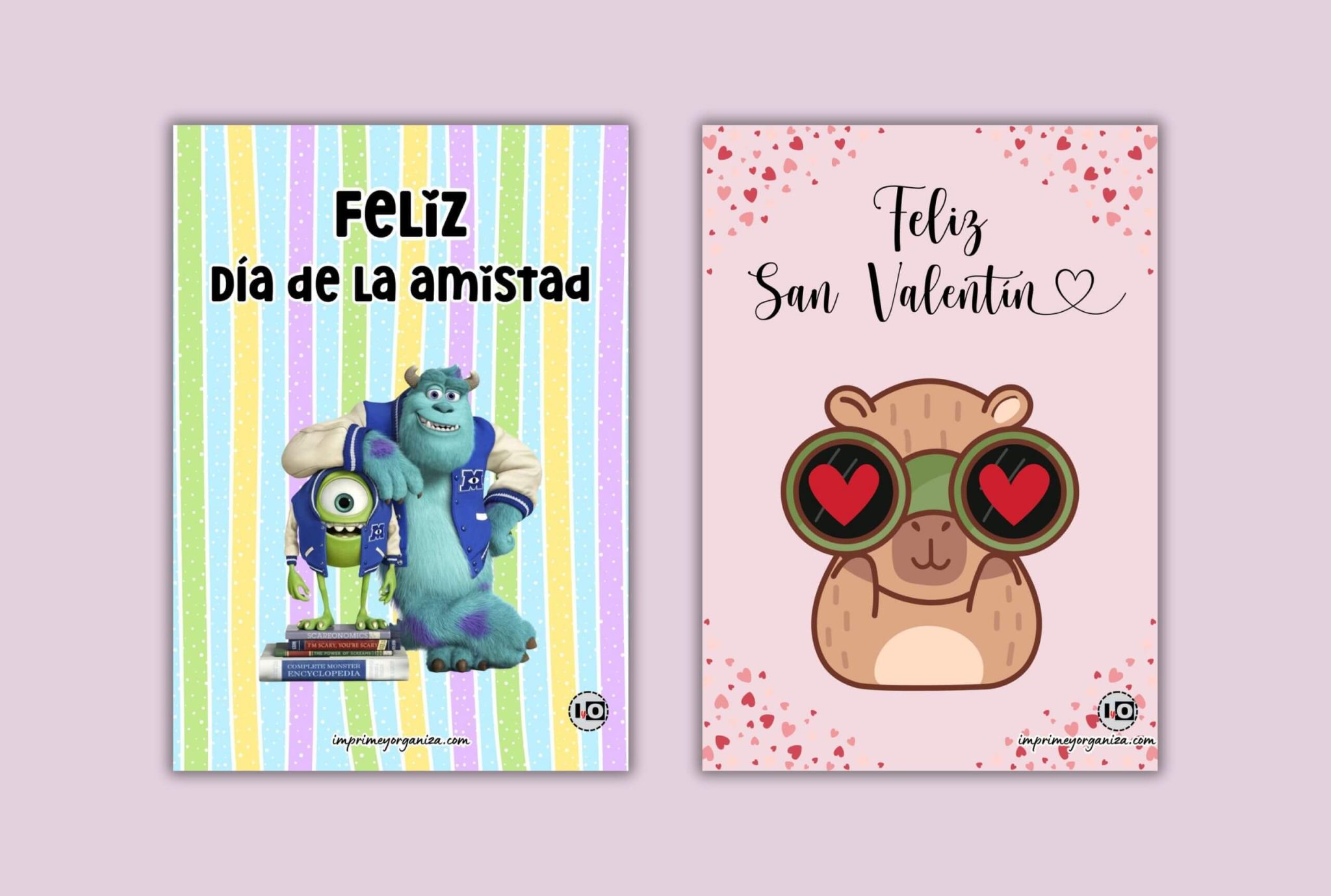 Imprimibles de San Valentín en PDF [GRATIS]