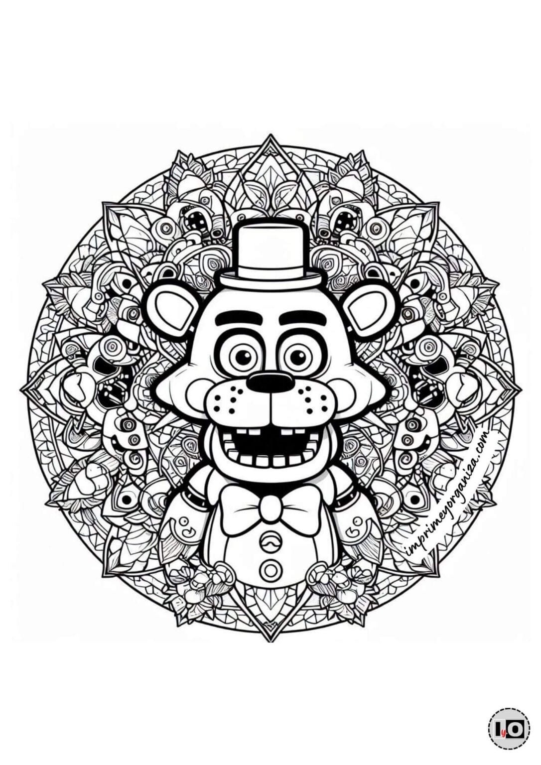 Mandalas de Videojuegos para imprimir y colorear [GRATIS]