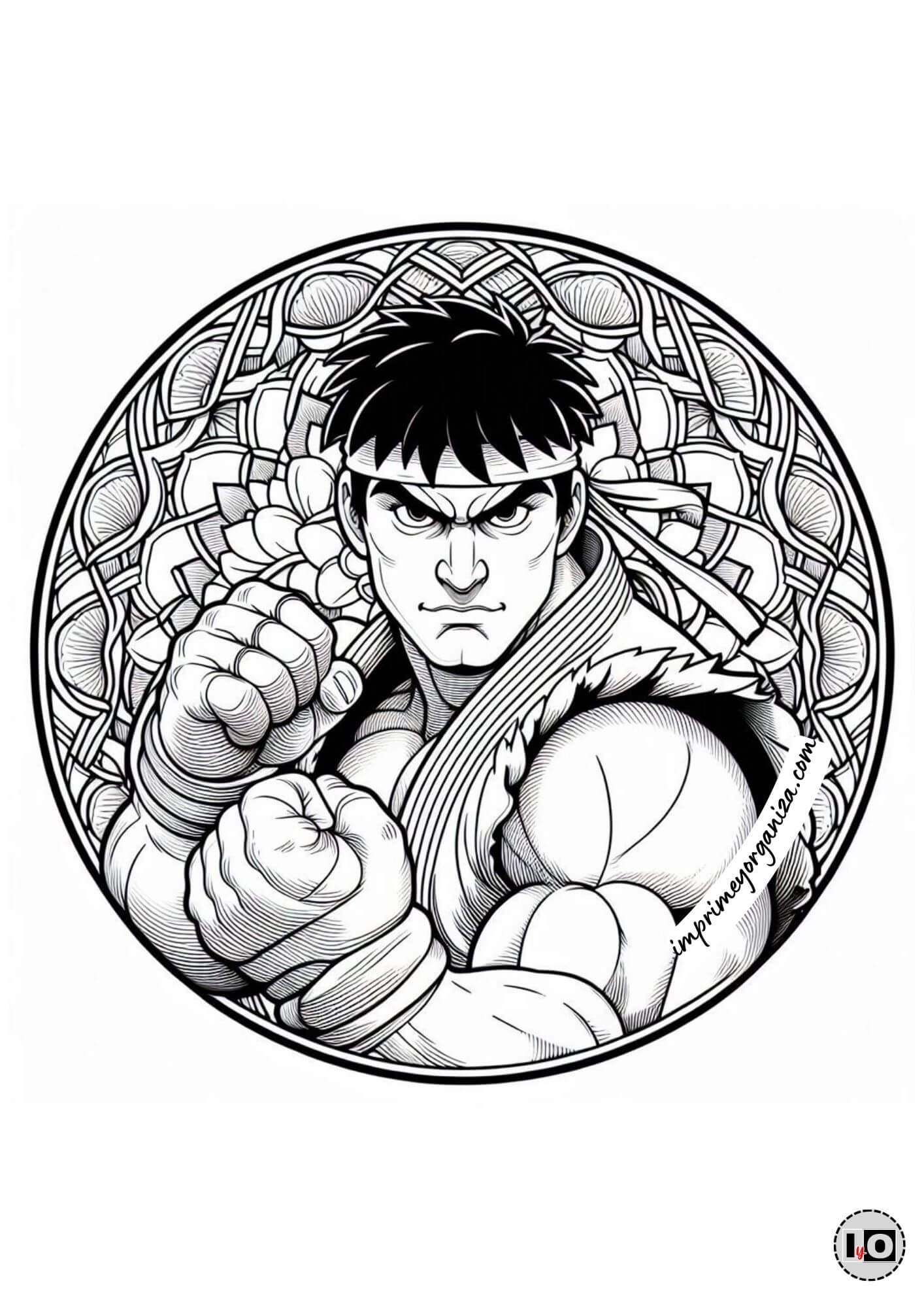 Mandalas de Videojuegos para imprimir y colorear [GRATIS]