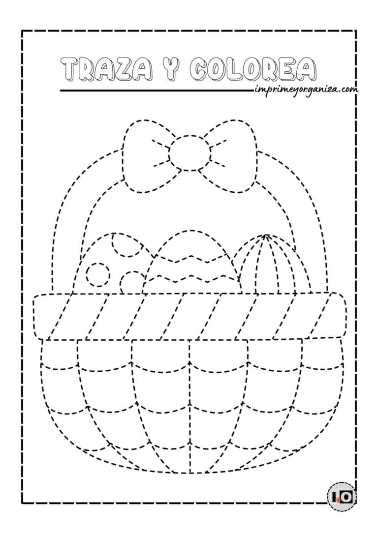 Plantillas imprimibles de Pascua en PDF [GRATIS]