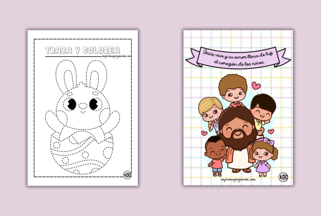 Imprimibles Pascua - Imprime y Organiza