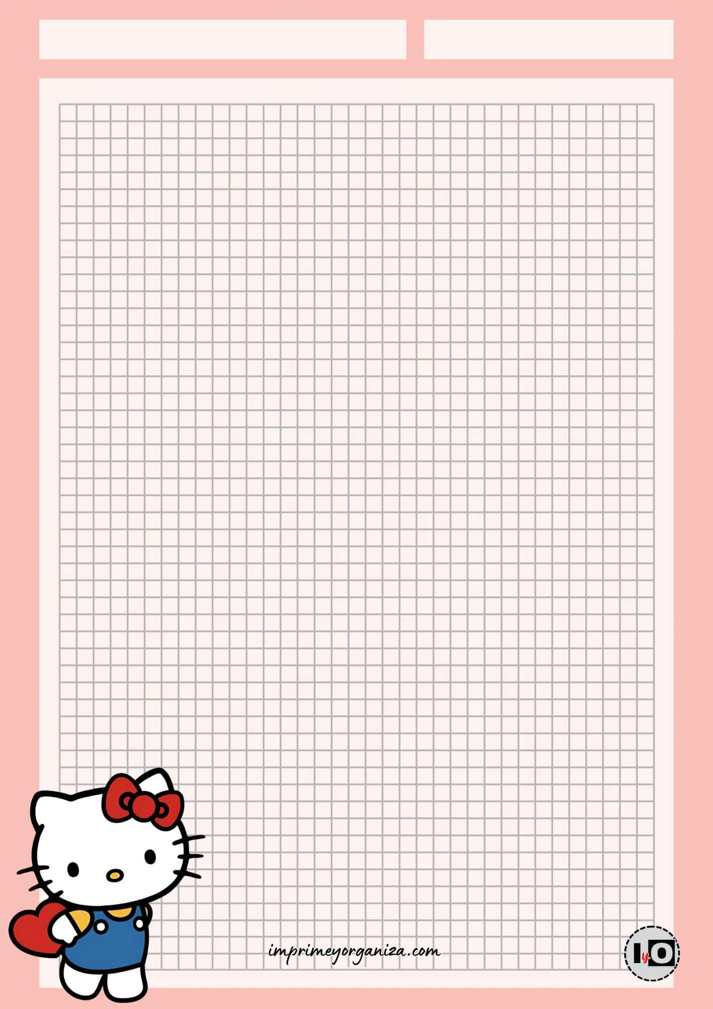Plantillas De Hello Kitty Para Imprimir Gratis