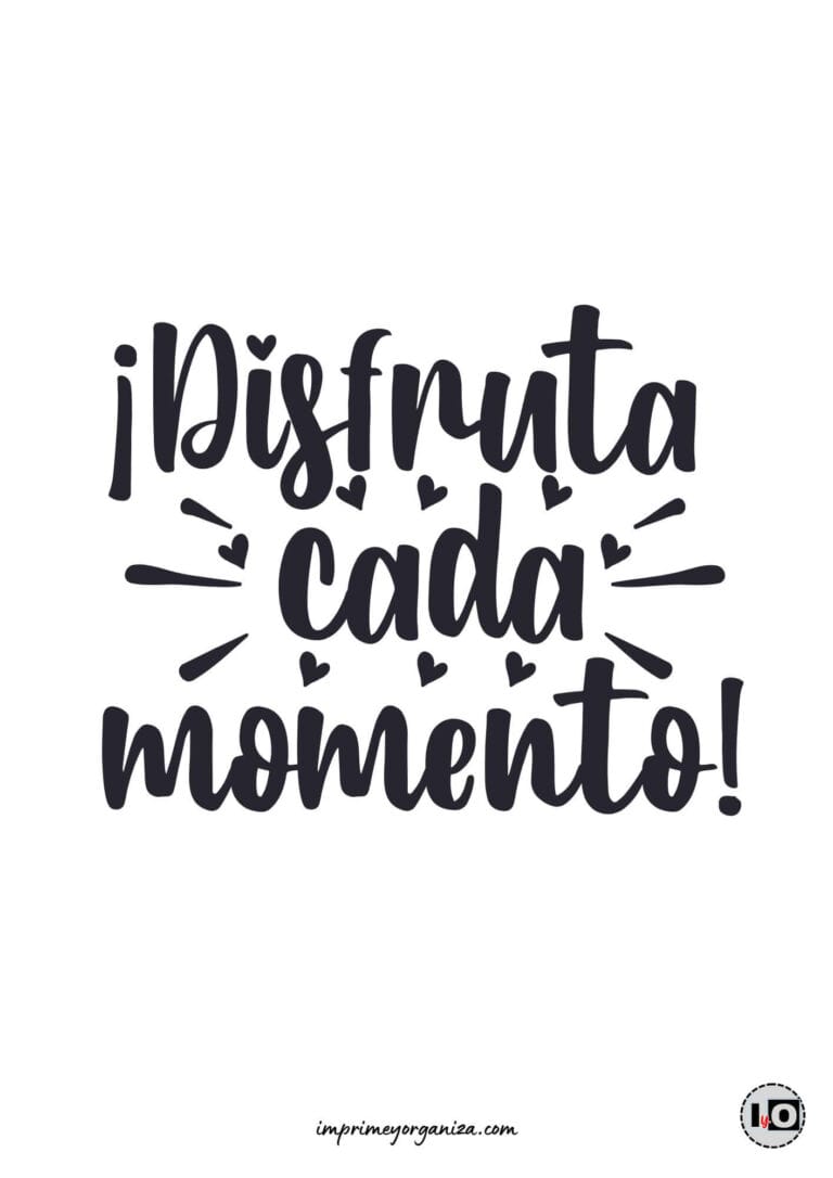 Frases bonitas para practicar Lettering en PDF [GRATIS]