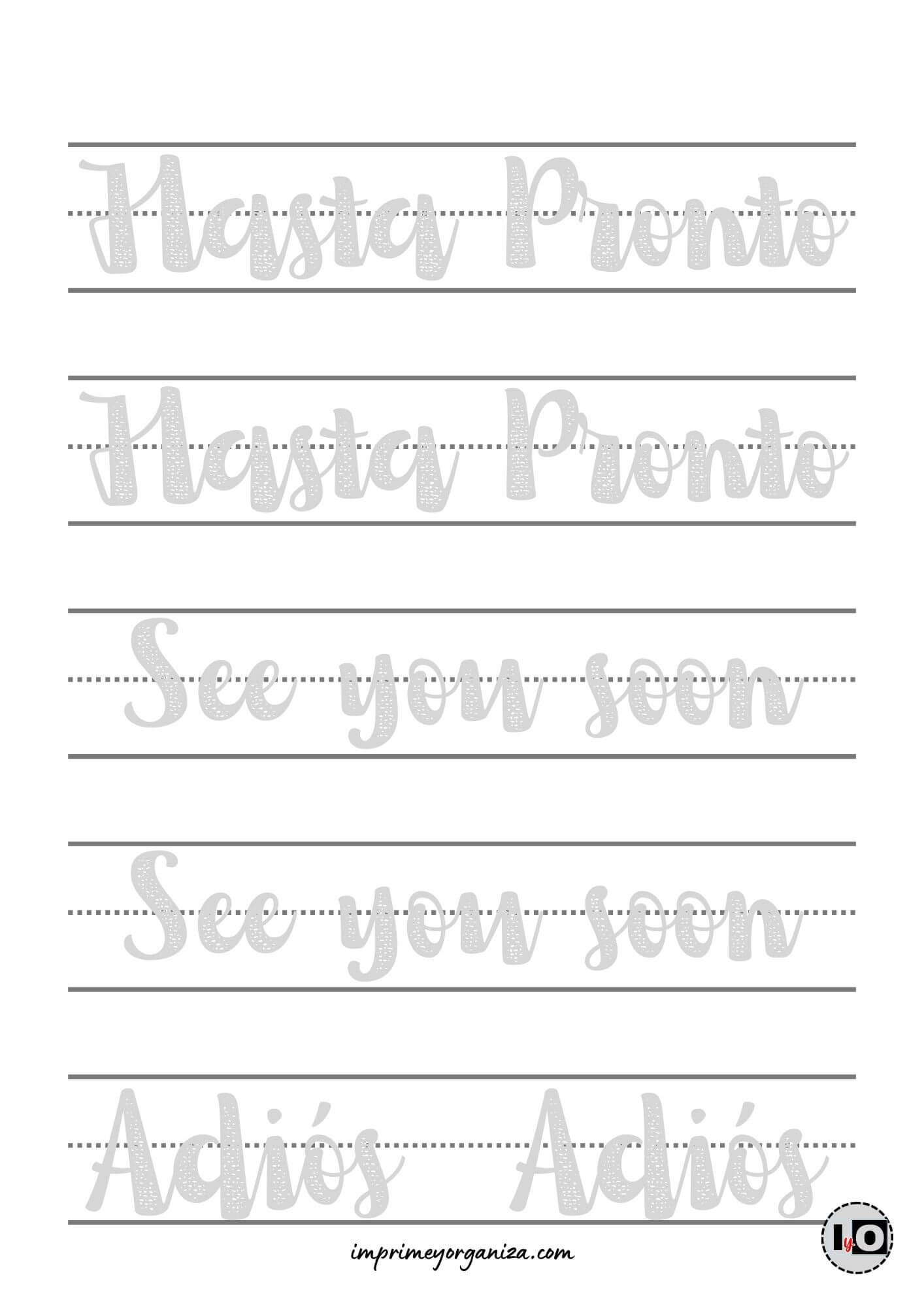 Palabras bonitas para practicar Lettering en PDF [GRATIS]