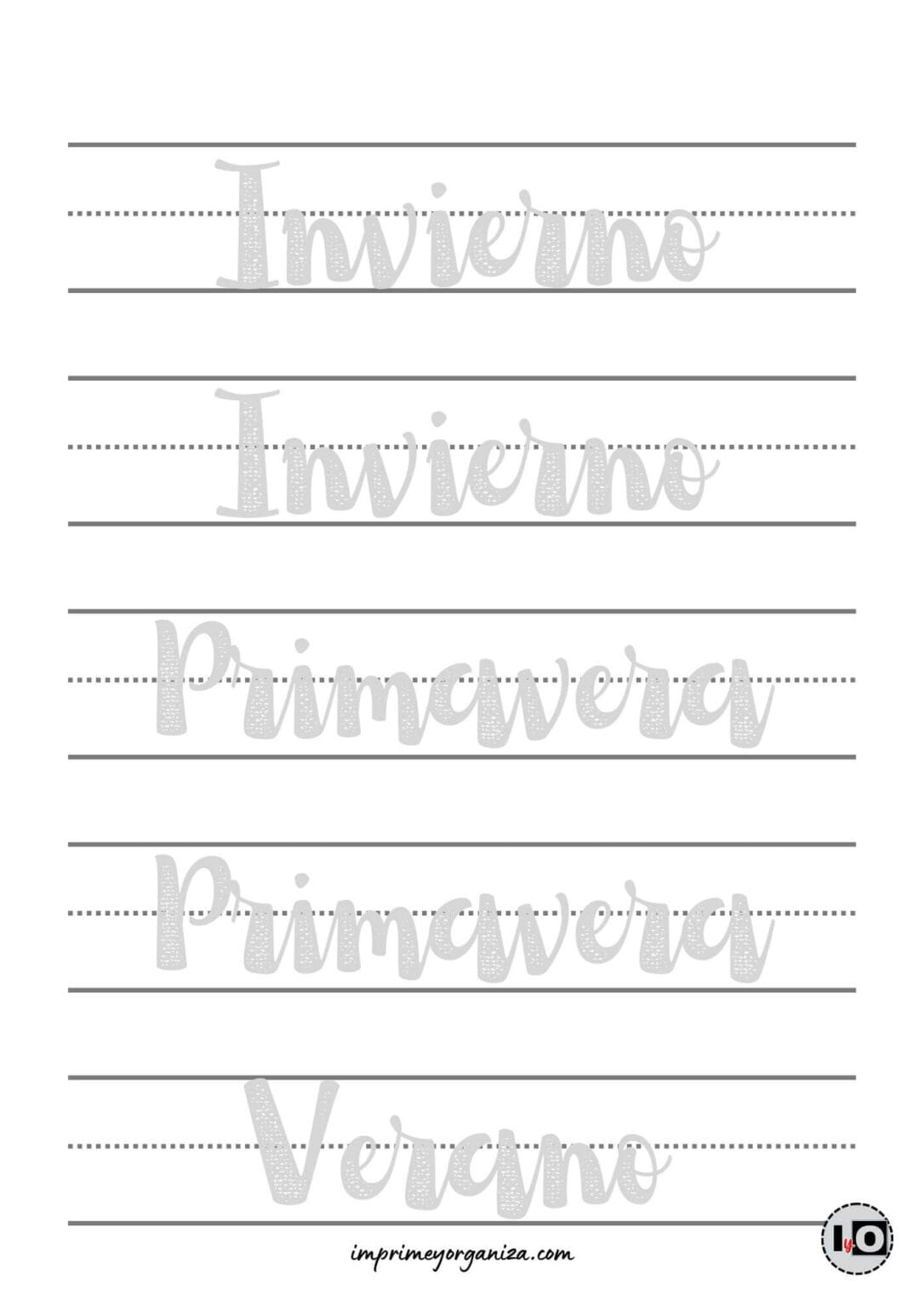 Palabras bonitas para practicar Lettering en PDF [GRATIS]