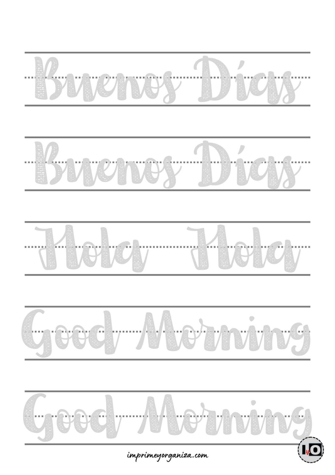 Palabras bonitas para practicar Lettering en PDF [GRATIS]