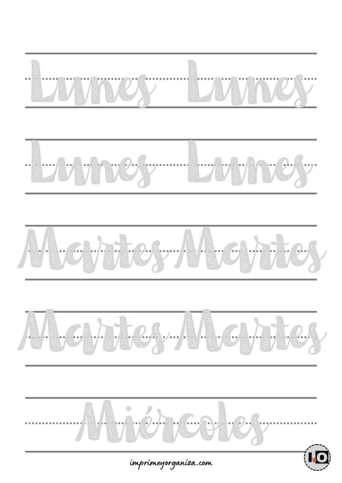 Palabras bonitas para practicar Lettering en PDF [GRATIS]
