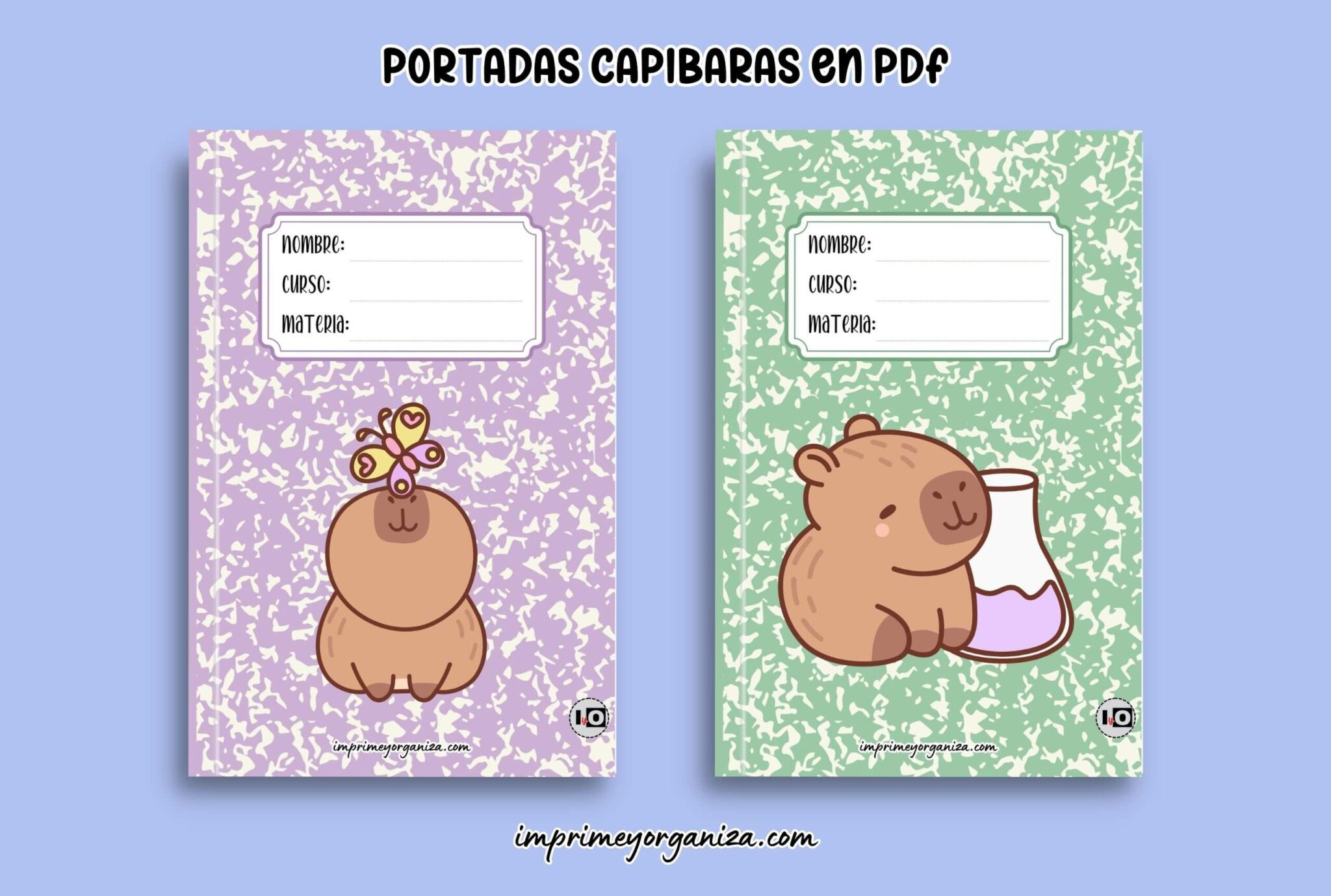 Portadas para Cuadernos Motivadoras en PDF [GRATIS]