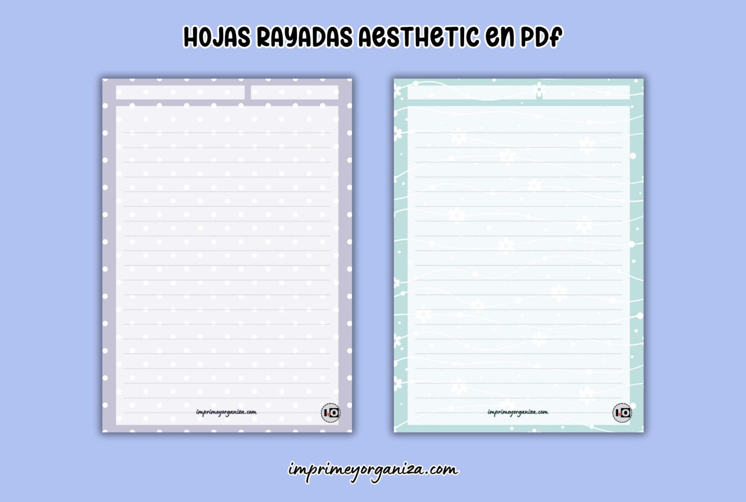 Mini Hojas de Notas para Imprimir en PDF [GRATIS]
