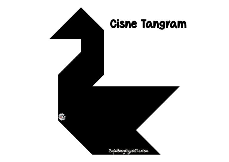 Figuras de Animales Tangram para imprimir en PDF [GRATIS]