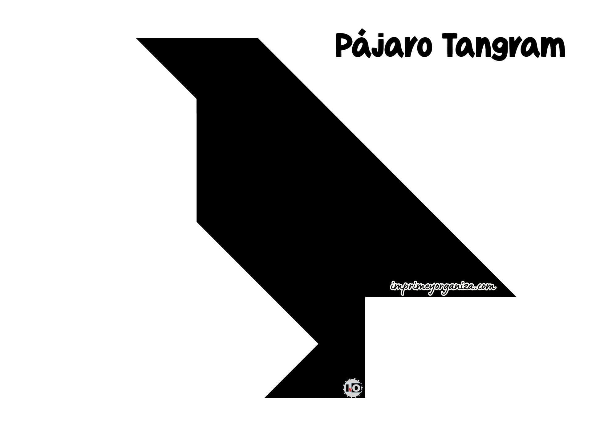 Figuras de Animales Tangram para imprimir en PDF [GRATIS]