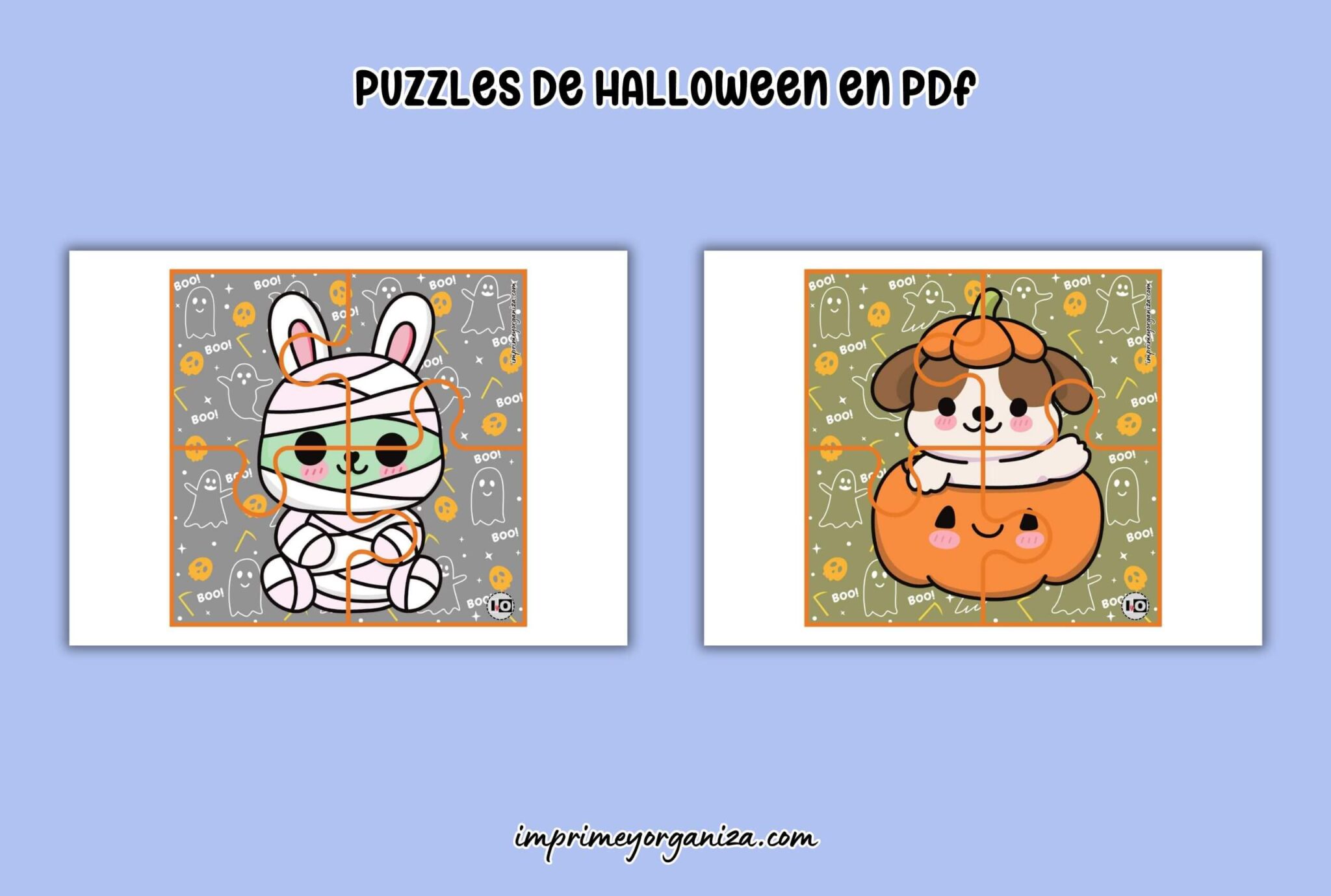 Laberintos de Halloween para Imprimir en PDF [GRATIS]