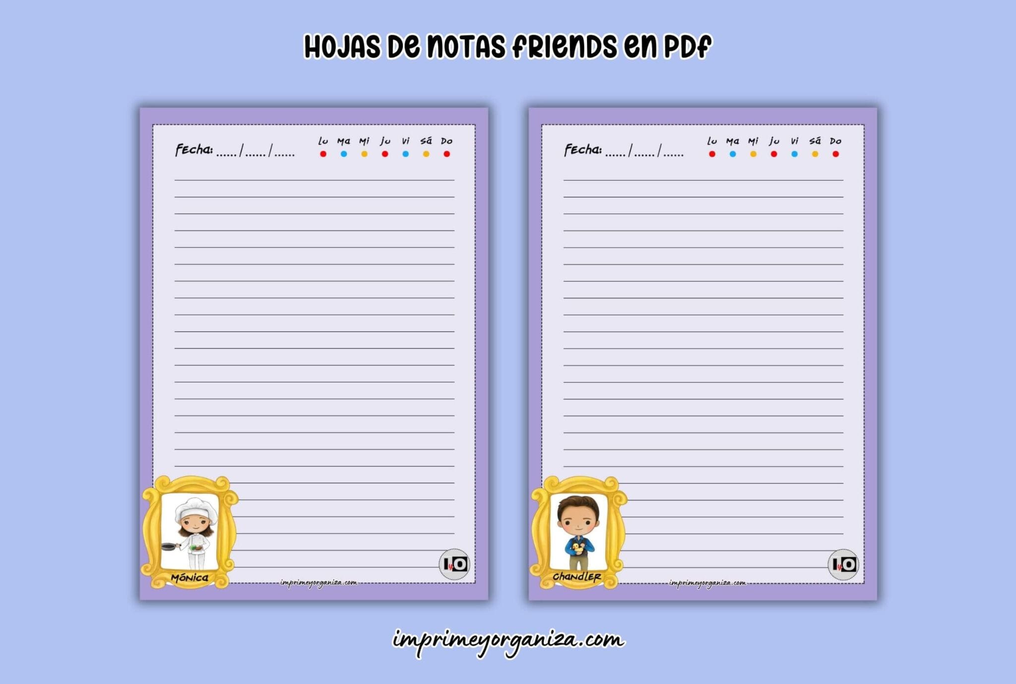 Mini Hojas de Notas para Imprimir en PDF [GRATIS]