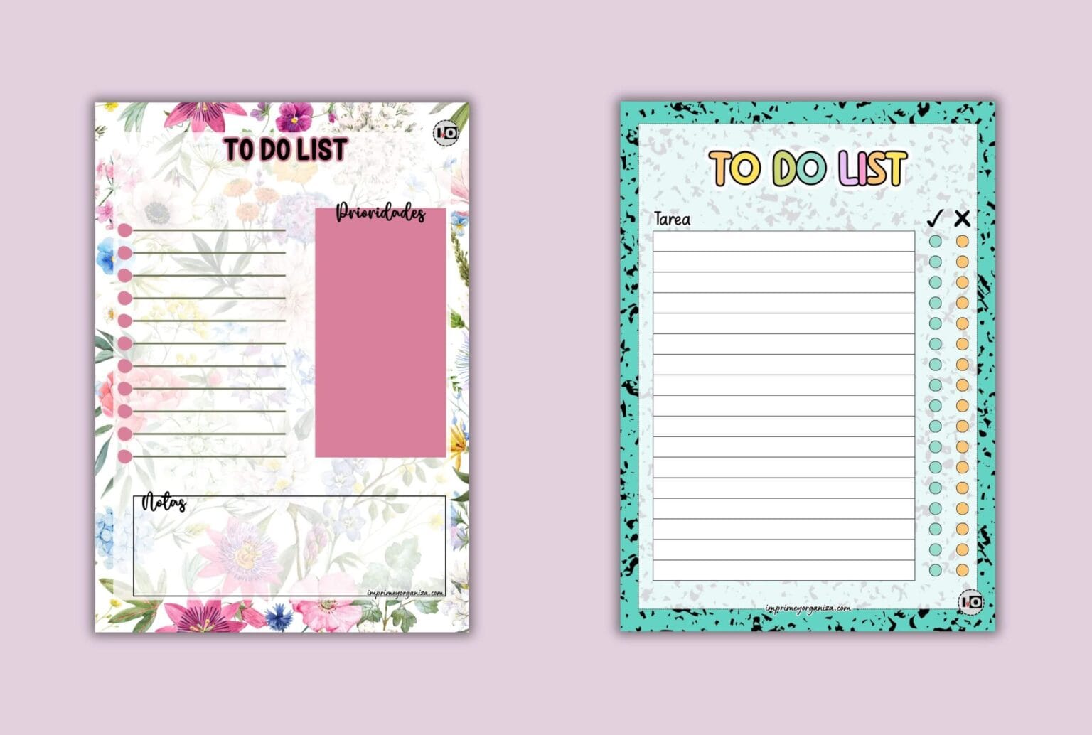 To Do List para Imprimir en PDF [GRATIS]